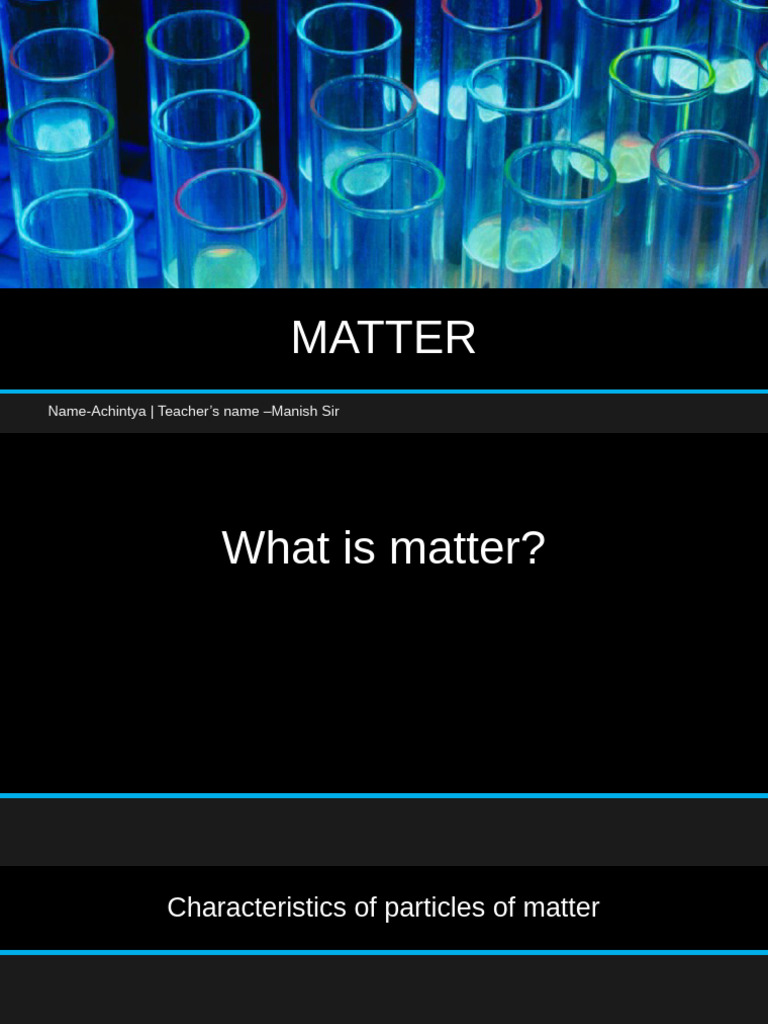 Understanding States of Matter | PDF