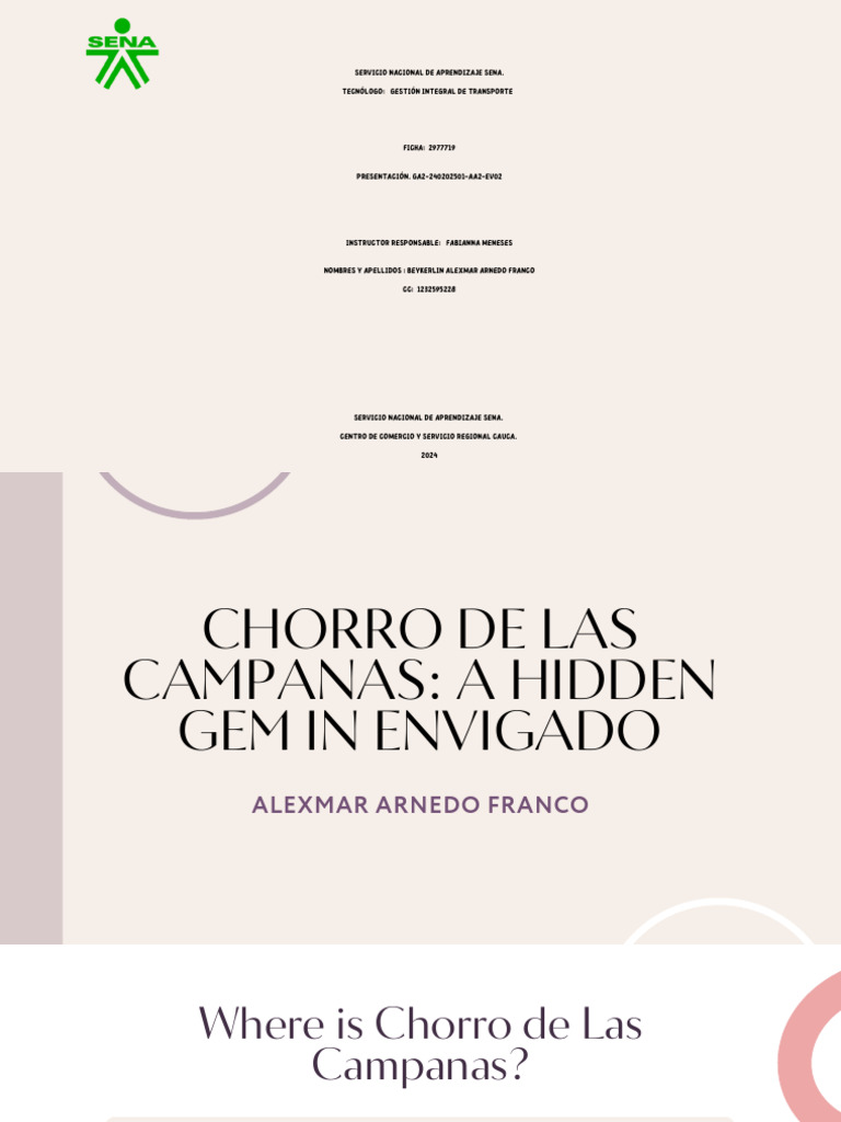 Discover Chorro de Las Campanas Waterfall | PDF | Cooking, Food & Wine