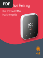 Hive Installation Guide | PDF | Thermostat | Electrical Wiring
