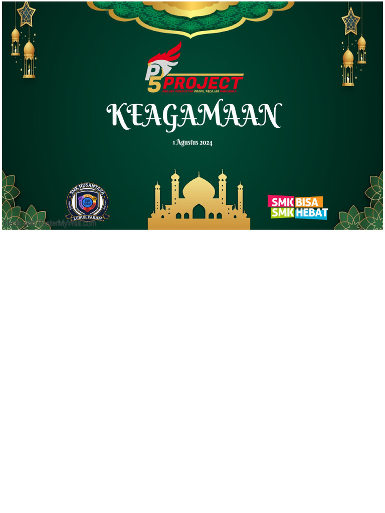 Cover P5 Keagamaan | PDF