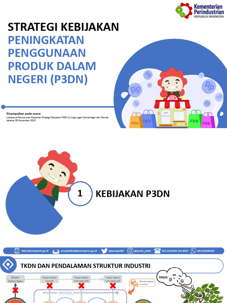Strategi Kebijakan P3DN 2023 | PDF