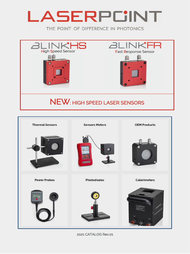 LaserPoint Catalog 2021 Rev1 | PDF | Laser | Analog To Digital Converter