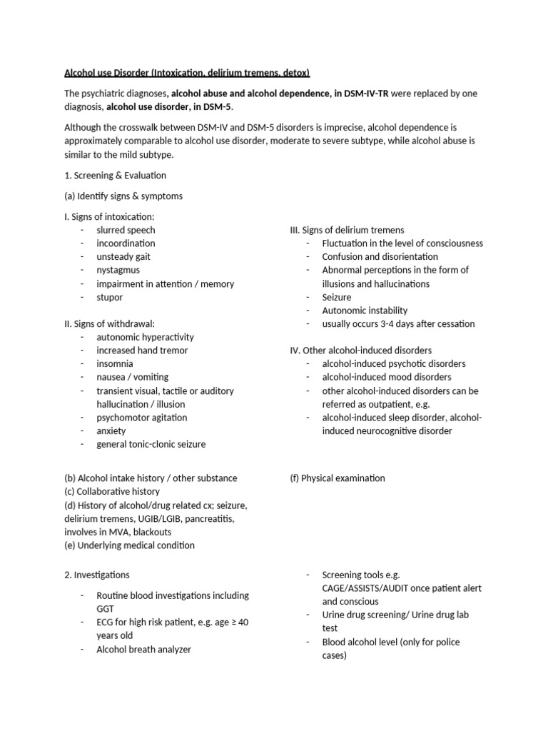 Alcohol use Disorder | PDF | Benzodiazepine | Alcoholism