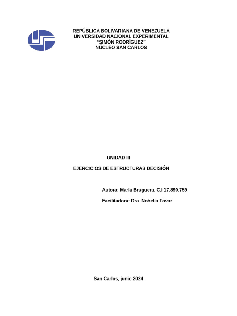 Trabajo Unidad III - Lenguaje de Programacion II | PDF | Programación ...