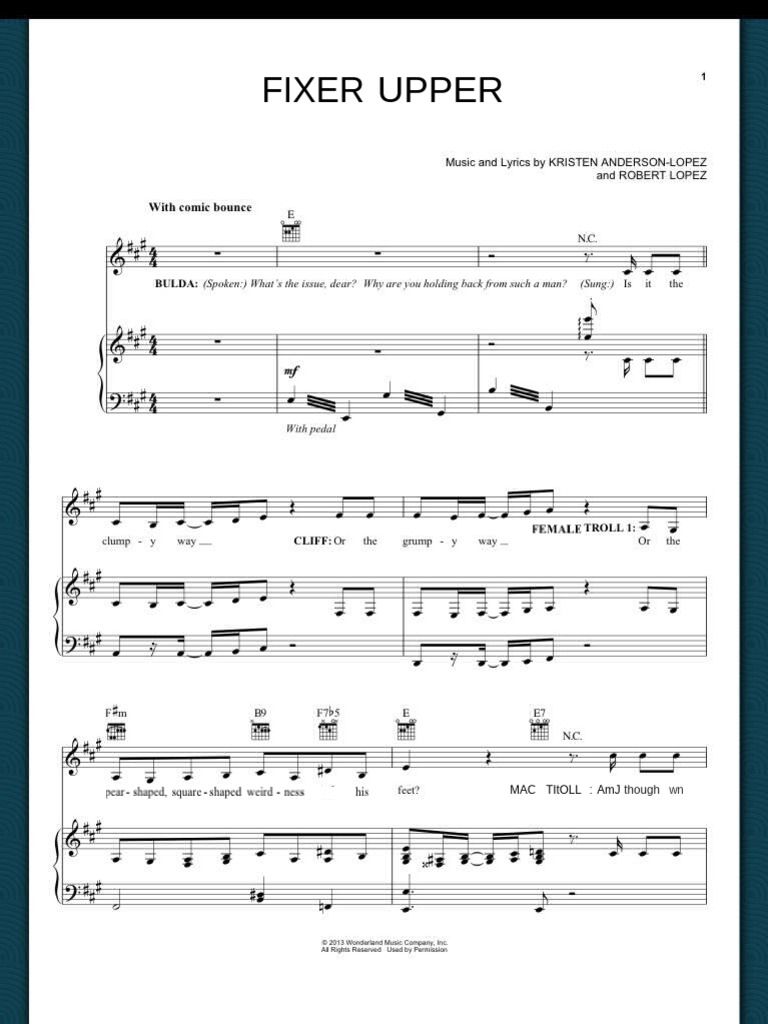 Frozen Fixer Upper | PDF