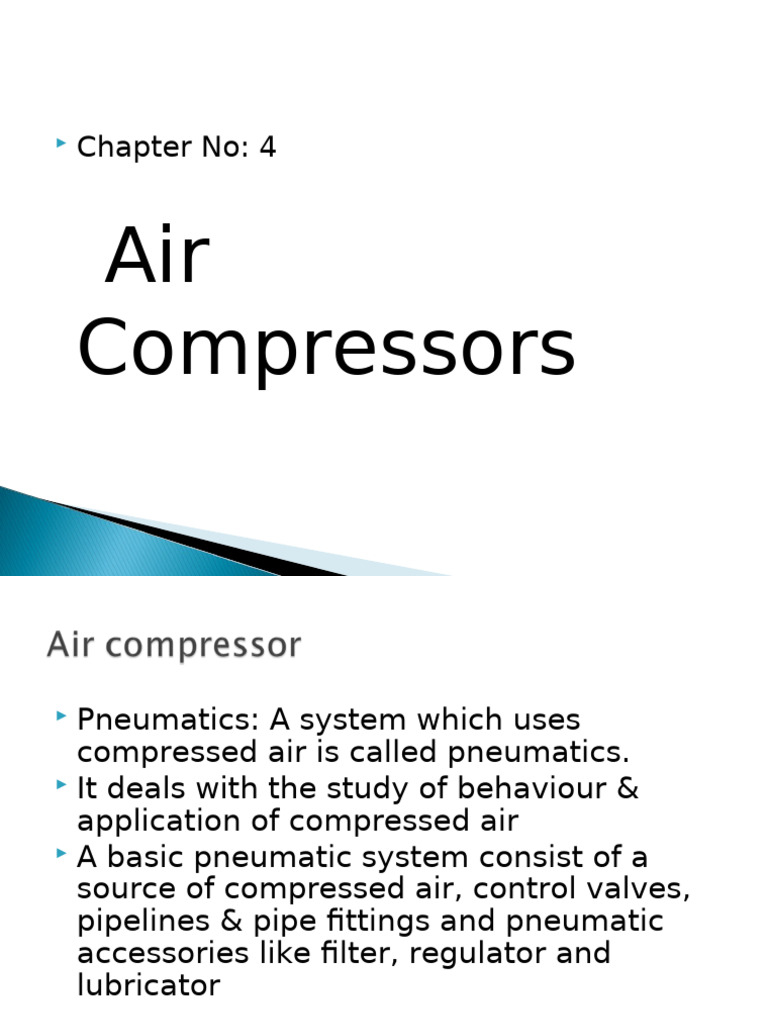 Air Compressors | PDF | Pump | Piston