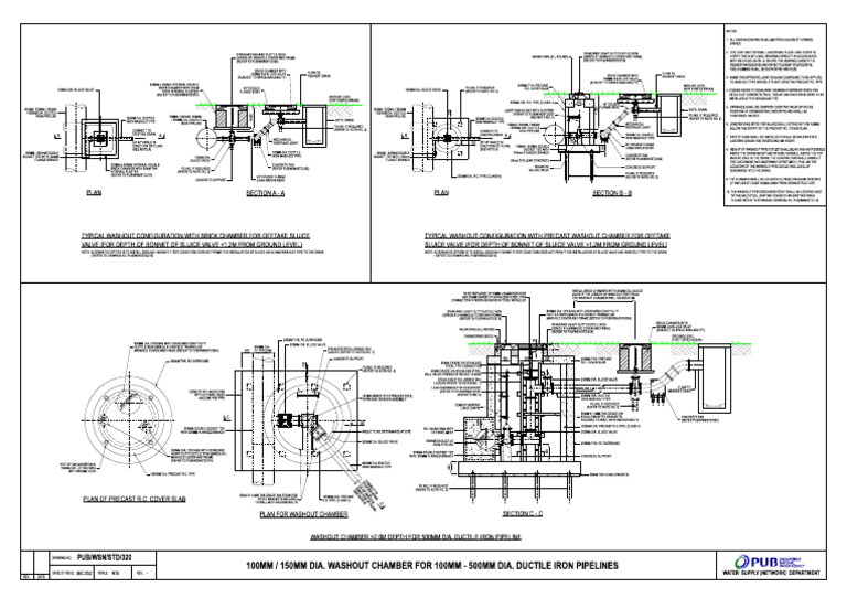 PUB-WSN-STD-320 | PDF | Pipe (Fluid Conveyance) | Deep Foundation