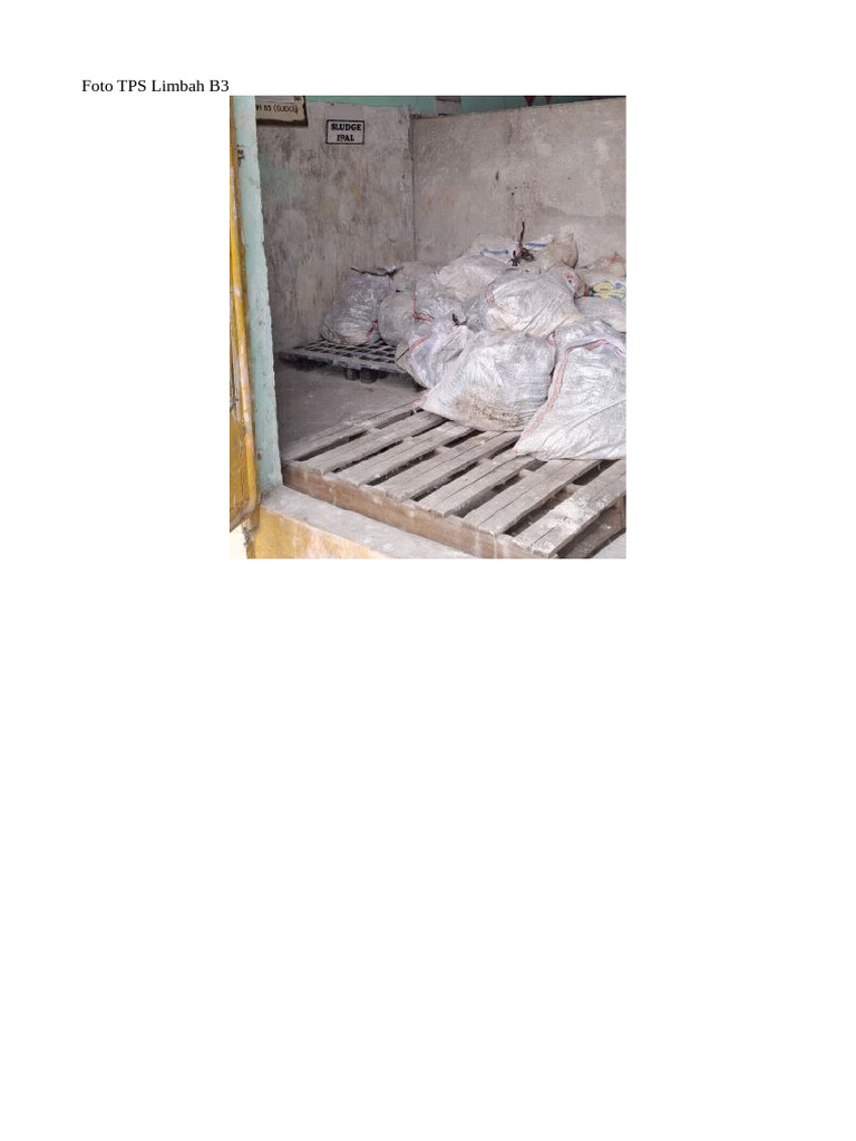 Foto TPS Limbah B3 Aaaaaaaa | PDF