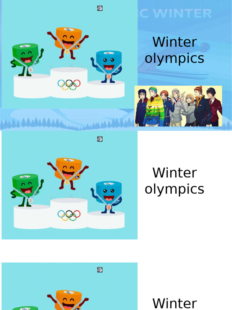 Winter Olympics | PDF