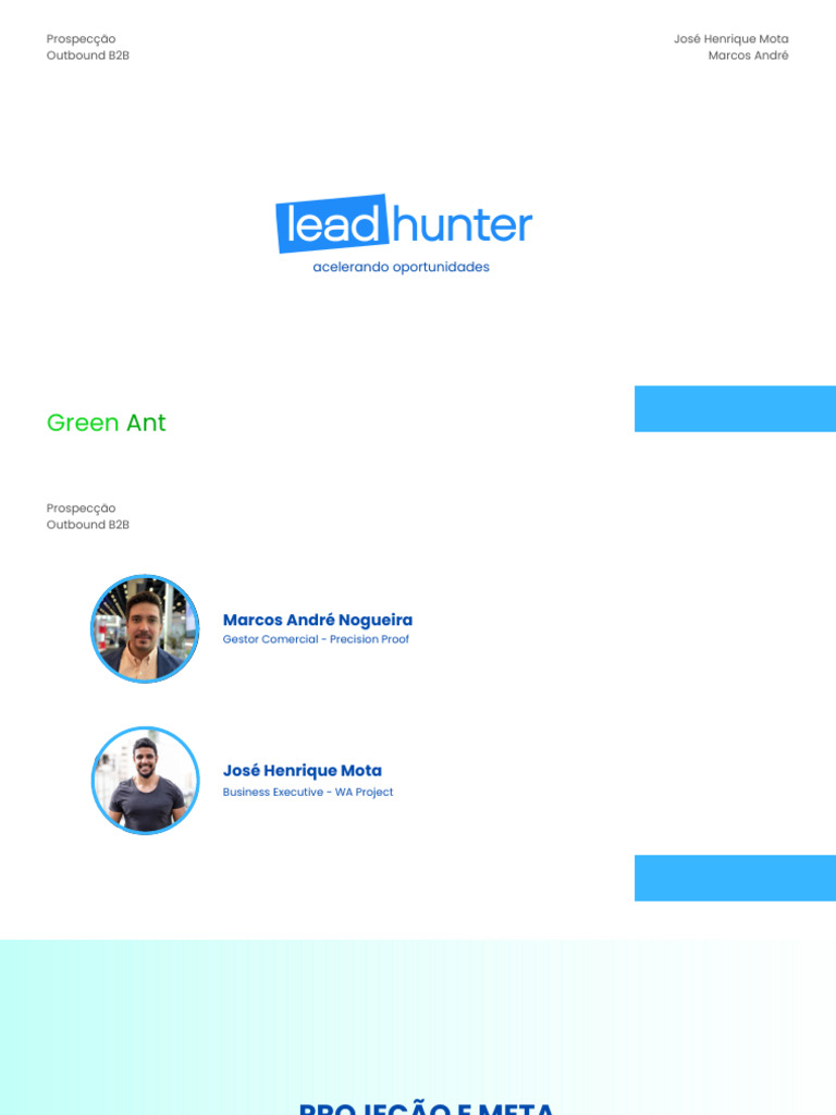 Proposta - Green Ant + Leadhunter (2024) | PDF | Informática