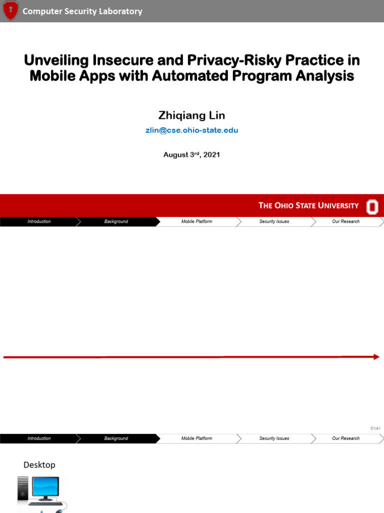 Mobile App Security Analysis | PDF | Security | Computer Security