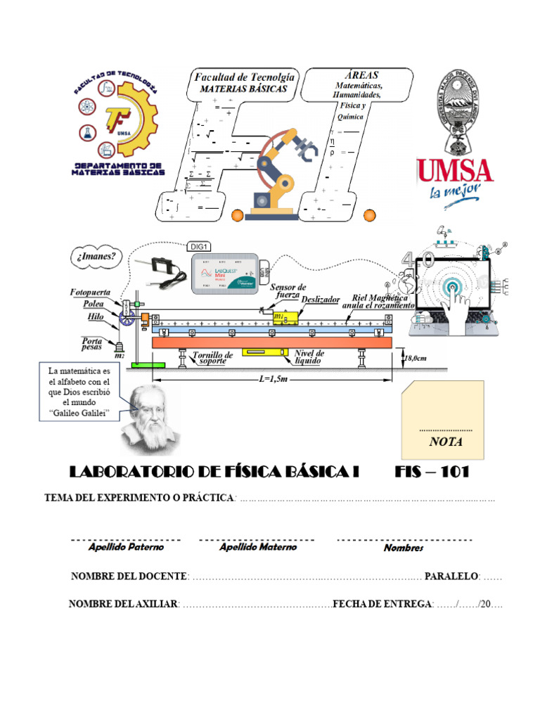 Experimento de Física Básica I: FIS-101 | PDF