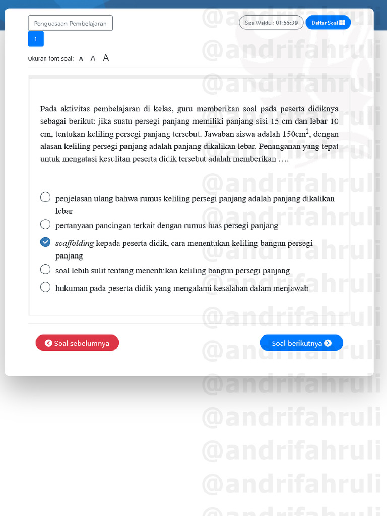 PGSD - Siti Zakiah - 087764781060 | PDF