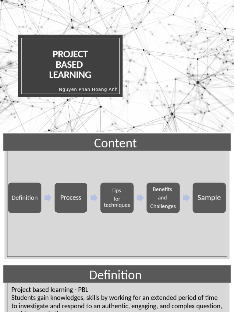 Project-Based Learning Guide | PDF | Learning | Teachers