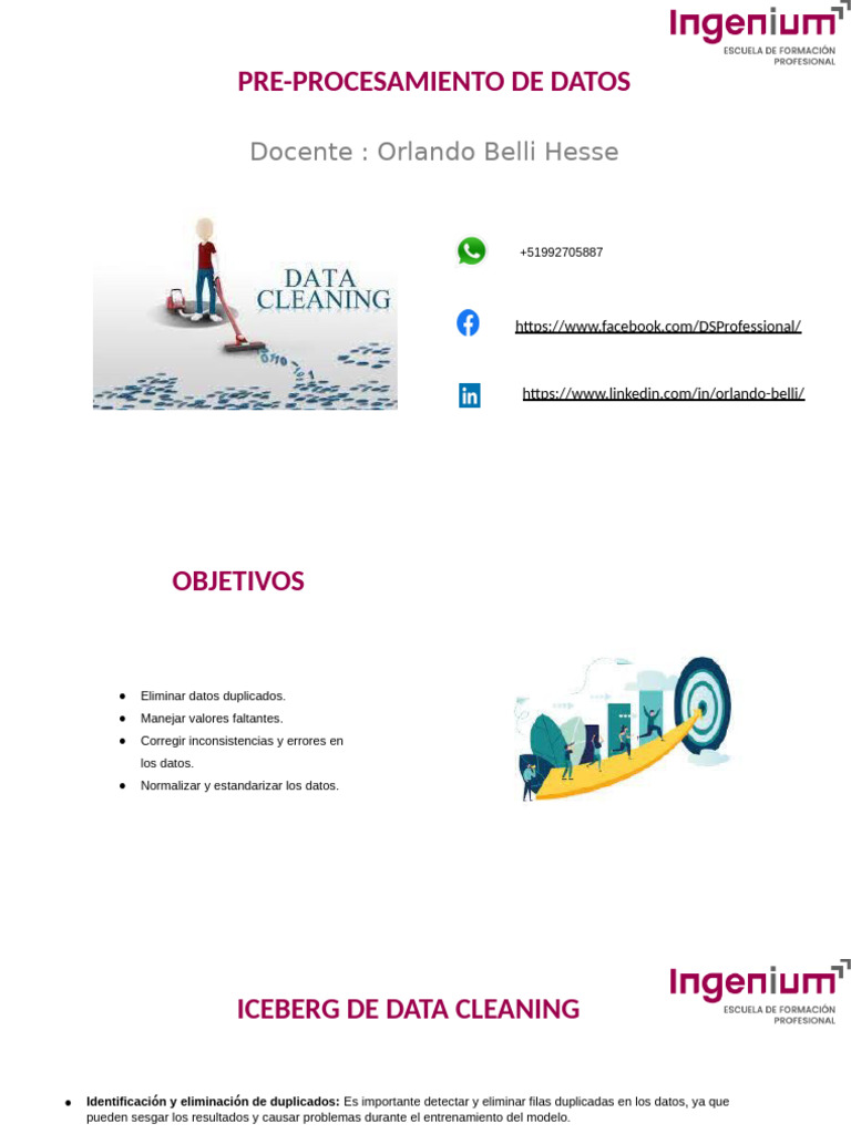 2 Preprocesamiento de Datos | PDF | Aprendizaje automático | Toma de decisiones
