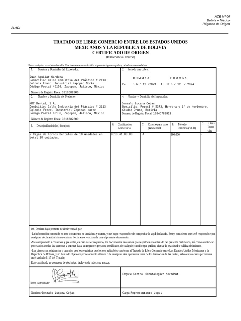 ALADI | PDF | México | Bolivia