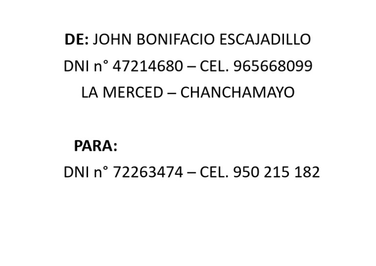 ROTULO | PDF | Derecho