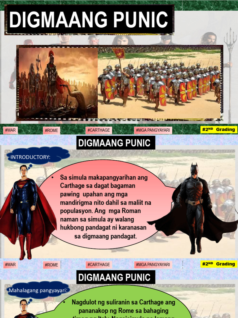 Digmaang Punic | PDF