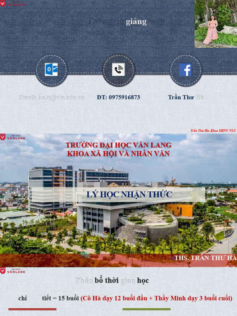 Bai Giang Chuong 1 - TLH Nhan Thuc | PDF