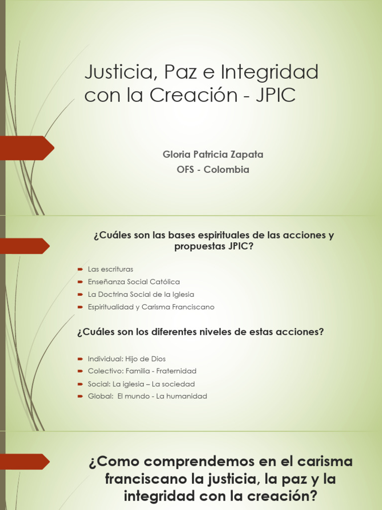 JPIC Diplomado Espiritualidad Franciscana 2024 | PDF | Oración | Amor