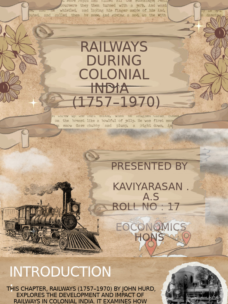 Colonial Indian Railways: Impact & Legacy | PDF | Rail Transport ...