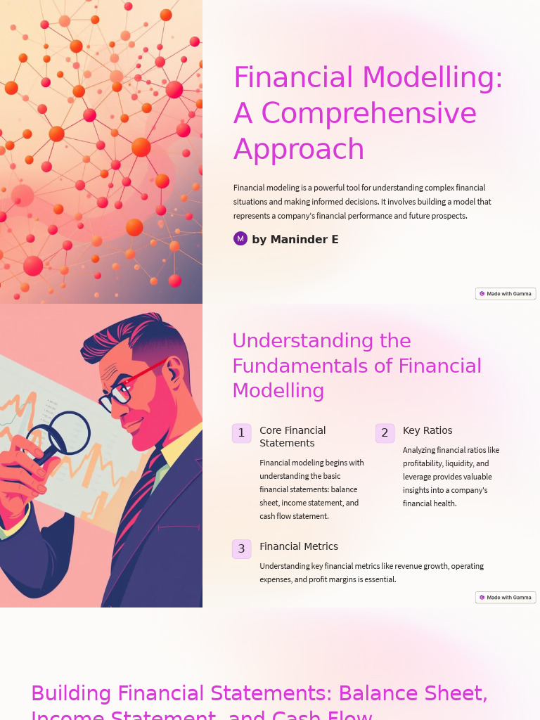 Financial Modeling for Analysts | PDF | Financial Modeling | Discounted ...