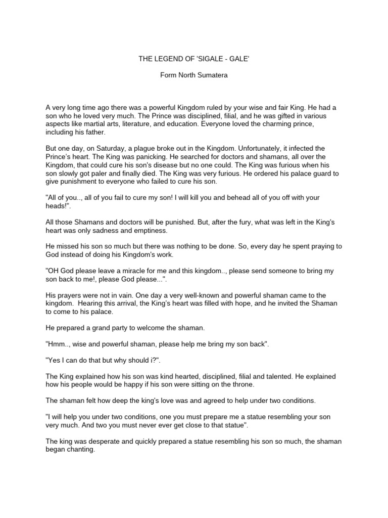 THE LEGEND OF SiGALE-GALE' Tiara | PDF | History
