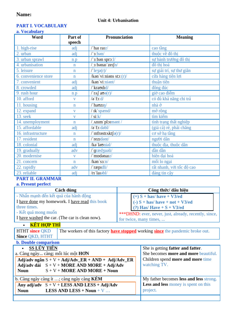Av12-Unit 4 | PDF | Cost Of Living | Urbanization