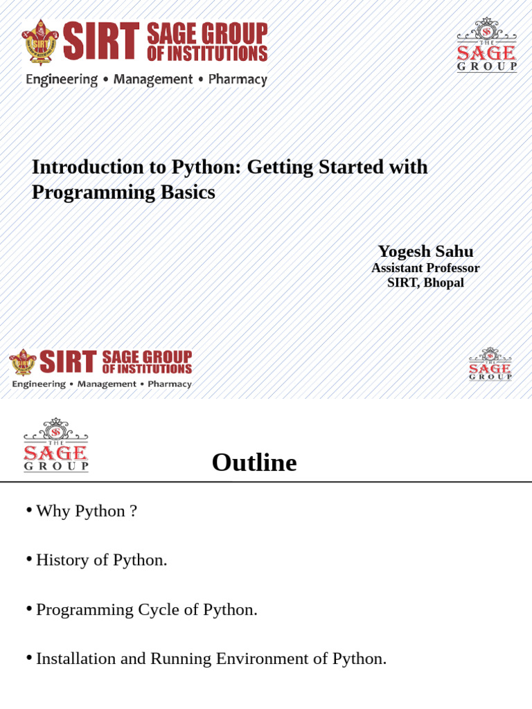 Basic of Python | PDF | Computers