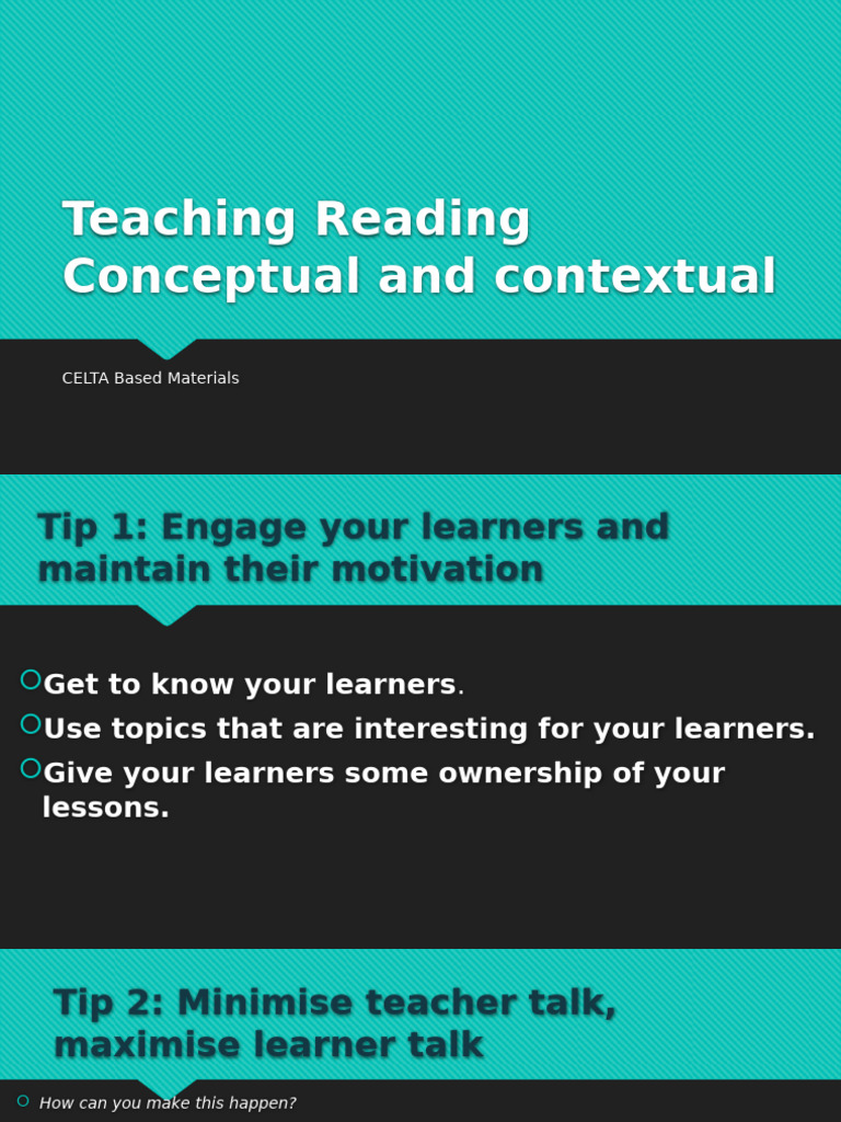Effective Reading Teaching Strategies | PDF | Career & Growth