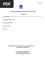 Tugas 1 Pengantar Akuntansi UT | PDF | Pengelolaan Keuangan & Uang