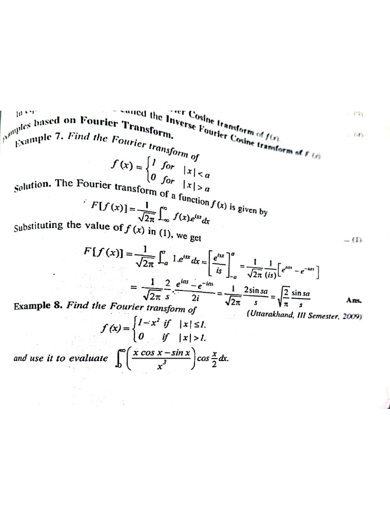 Fourier Series Questions | PDF