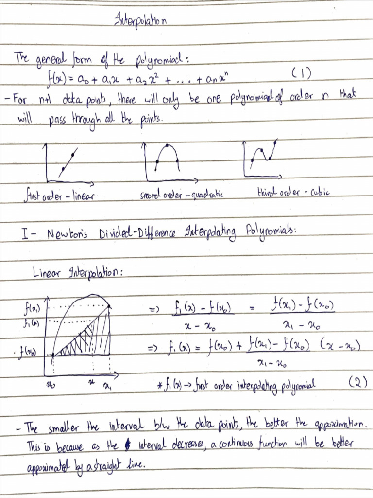 Extra02 Interpolation | PDF
