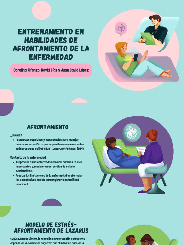 Entrenamiento en Habilidades de Afrontamiento de La Enfermedad | PDF ...