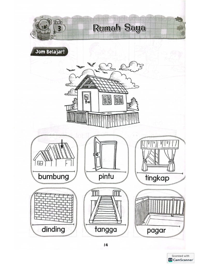 Rumah Saya Malay Exercise | PDF