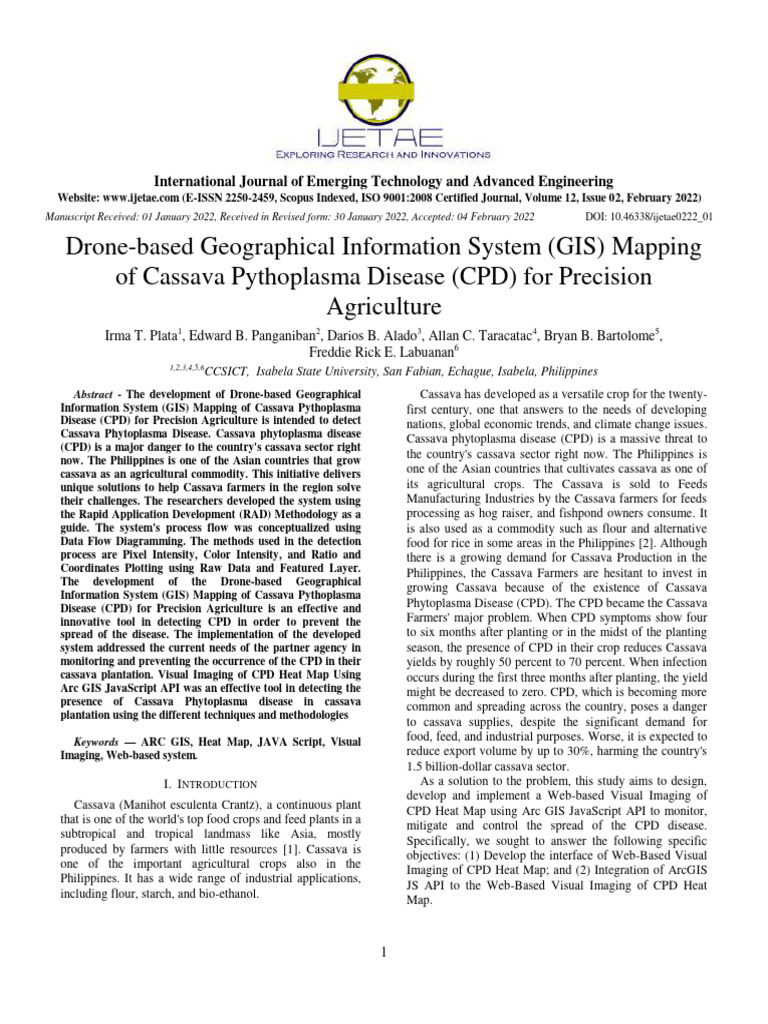 Drone Based Geographical Information Sys | PDF | Geographic Information System | Databases