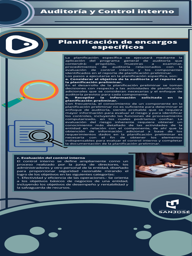 Planificaciondeencargosespecíficos Compressed | PDF | Planificación | Auditoría