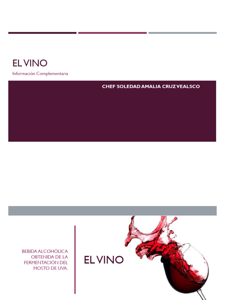El Vino | PDF | Vino | Uva