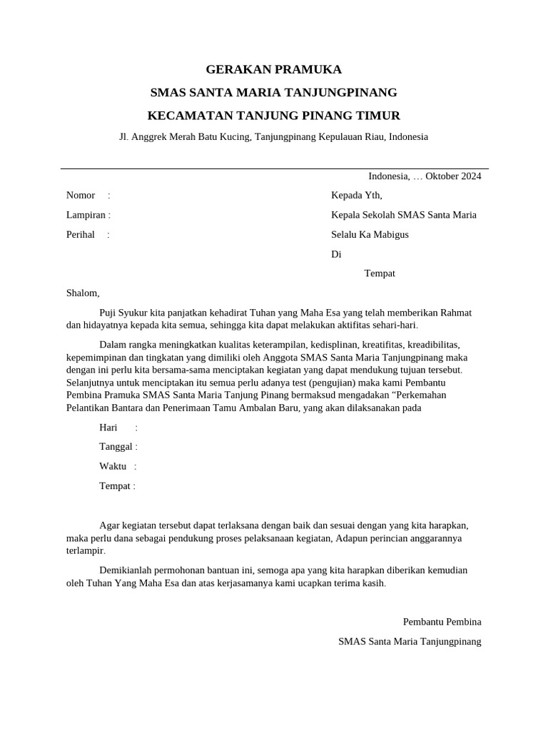 Proposal Anggaran (Prototype) | PDF