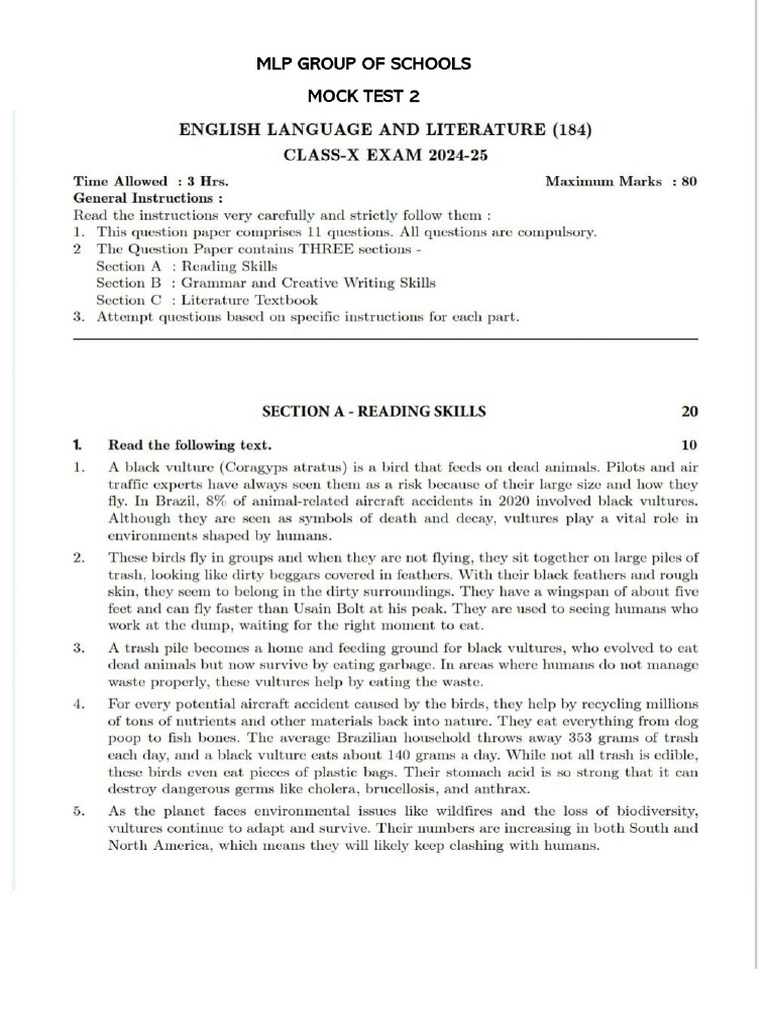 Mock Test 2 | PDF Mock Test 2 | PDF