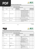 Cafe Risk Assessment X | PDF | Risk | Risk Assessment