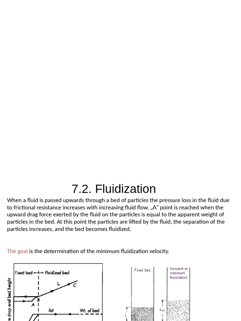 Fluidization Slides To Share With Students Oct 24 | PDF | Filtration ...