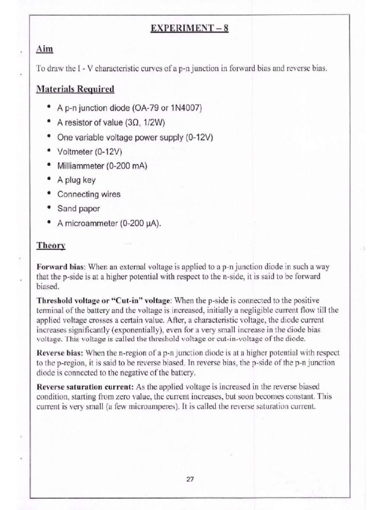 Phy Practical - 24 - 25 | PDF