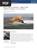 International Maritime Solid Bulk Cargoes Code 2018 | PDF