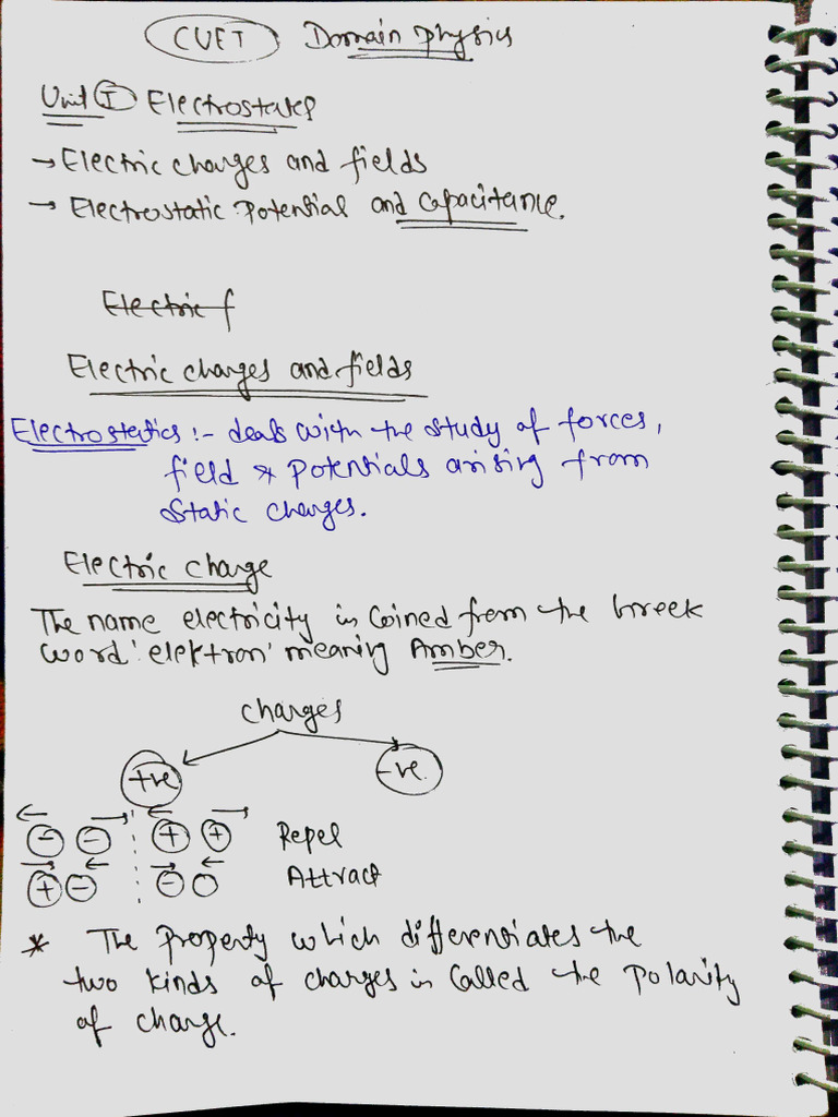 Physics All Chapters Notes | PDF