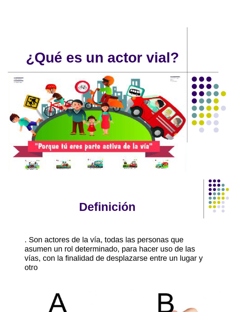 Actores Viales | PDF