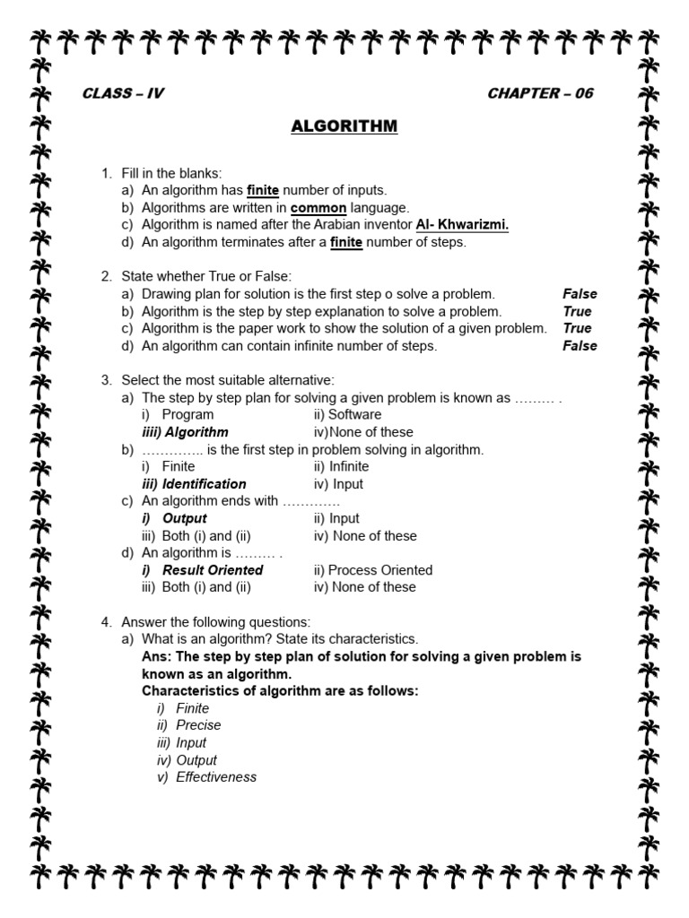 Class 4 CH - 6 | PDF | Computers
