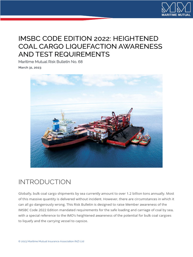 MMIA Bulletin 068 | PDF | Cargo