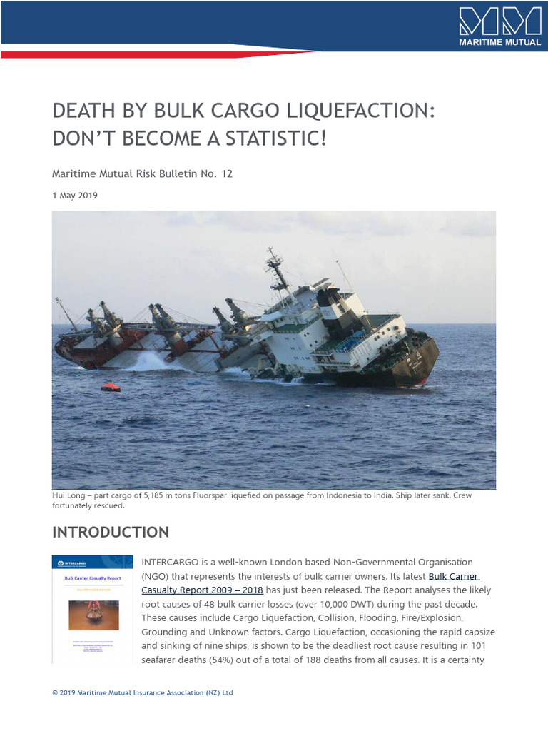 MMIA Bulletin 012 | PDF | Cargo | Insurance