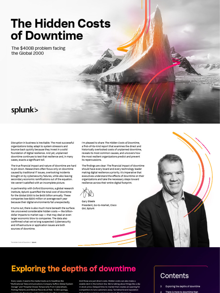 The Hidden Costs of Downtime | PDF | Computer Security | Security